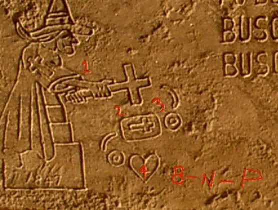 Original Peralta Stone Maps Peralta, Route 66 New Mexico